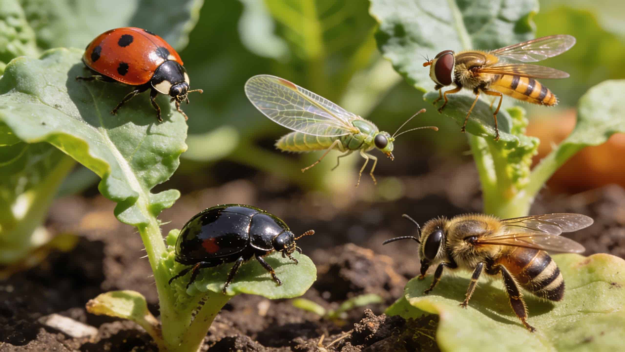 Les 5 insectes auxiliaires à ne surtout pas chasser de votre potager